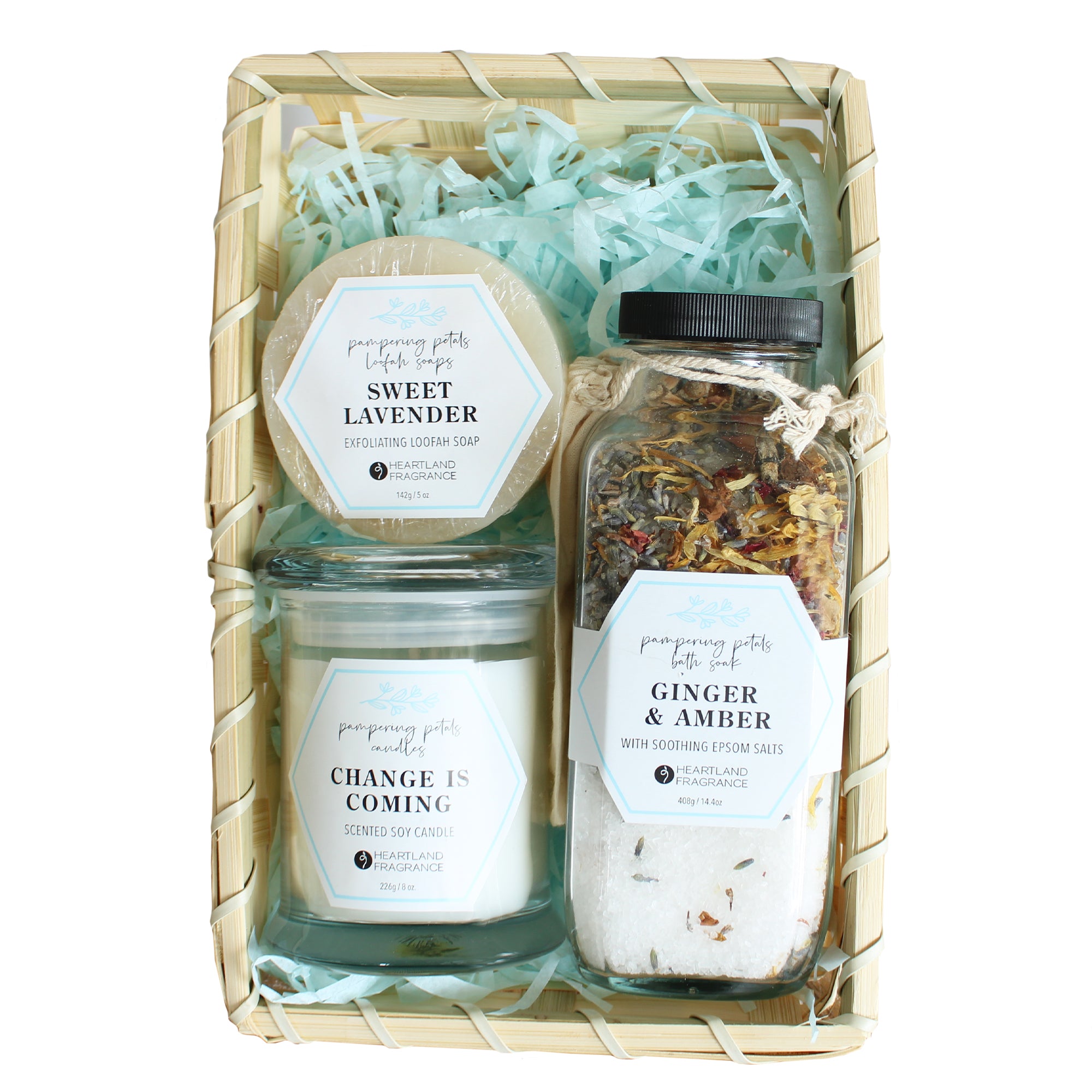Pampering Petals All Inclusive Gift Set | Heartland Fragrance
